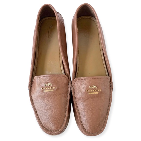 Coach | Shoes | Coach Opal Pebble Leather Loafers 92b | Poshmark